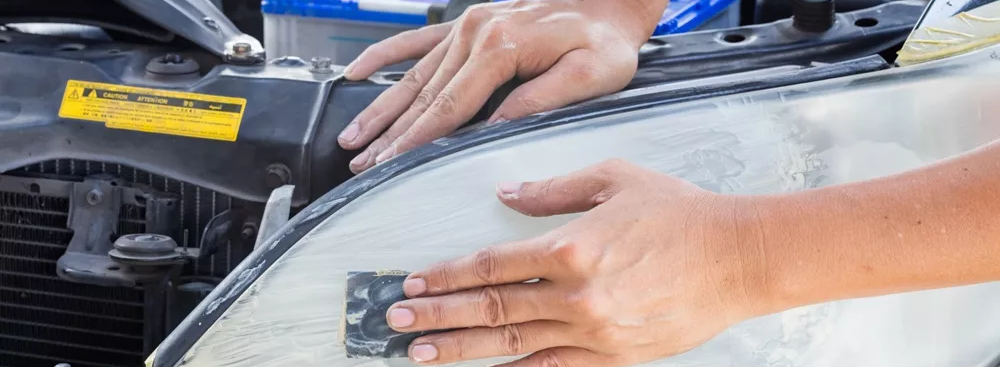 The Professional Way To Restore Car Headlights - Binic Abrasive